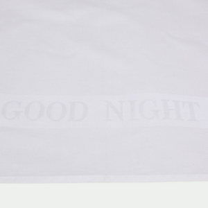 Good Morning - Good Night Jacquard Turn Down Floor Mat/ Accessories ...